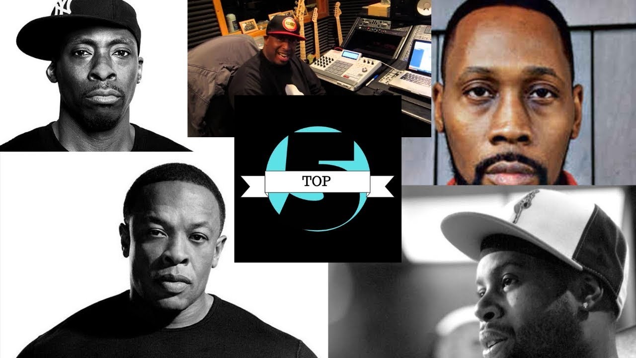 Top 5 HipHop Music producers Ft DJ Premier,Pete Rock,J Dilla,Dr Dre ...