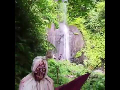 Ghost in wonderful waterfall - YouTube
