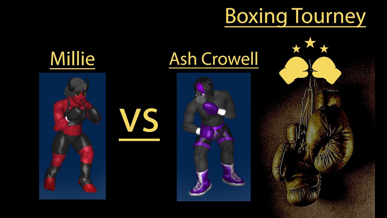 Boxing Tourney - Millie vs Ash Crowell - YouTube
