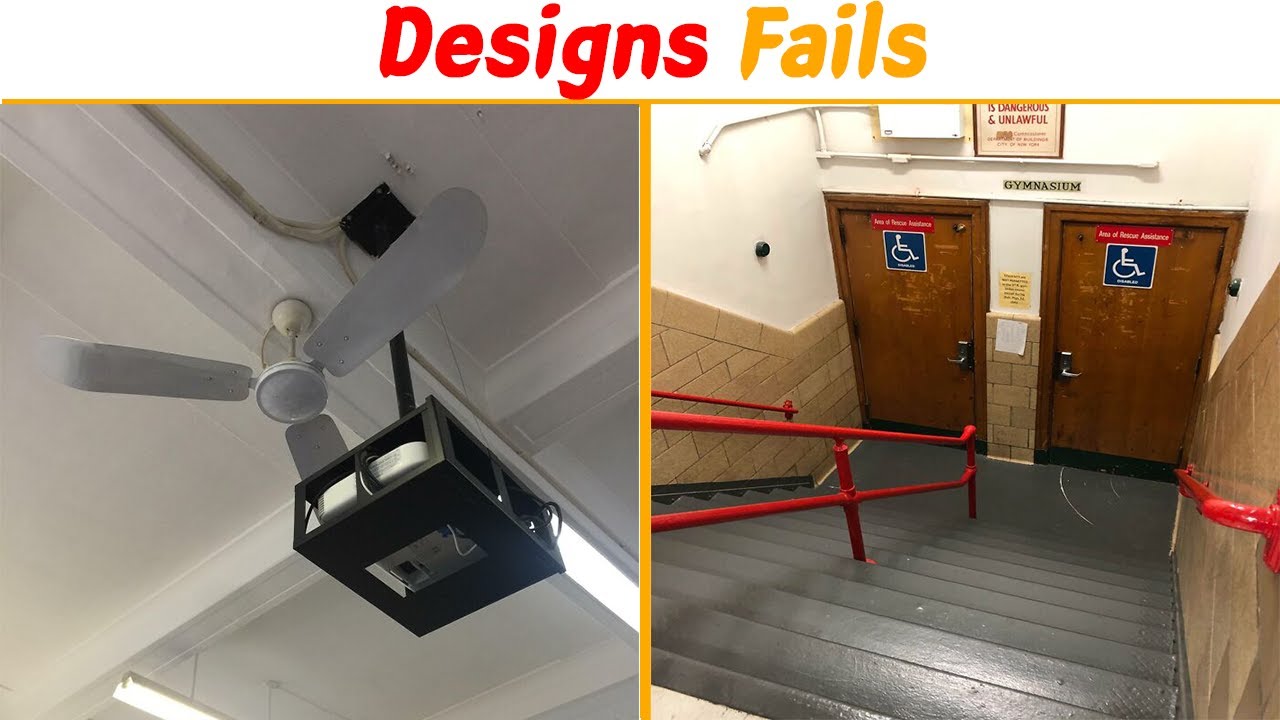 Hilariously Bad Design Fails In Public Spaces (New Pics) - YouTube
