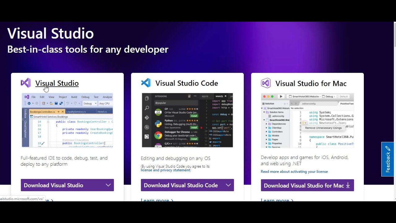 Download , Install And Active Microsoft Visual Studio - YouTube