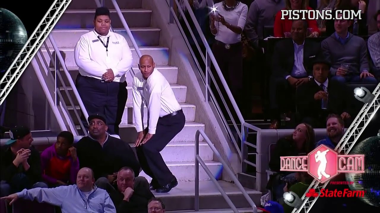 Detroit Pistons | Dance Cam: January 27, 2015 - YouTube