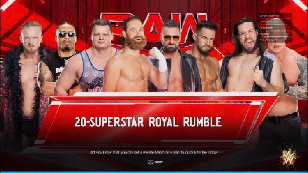 Biggest one sided rivalry..- WWE Royal Rumble - YouTube
