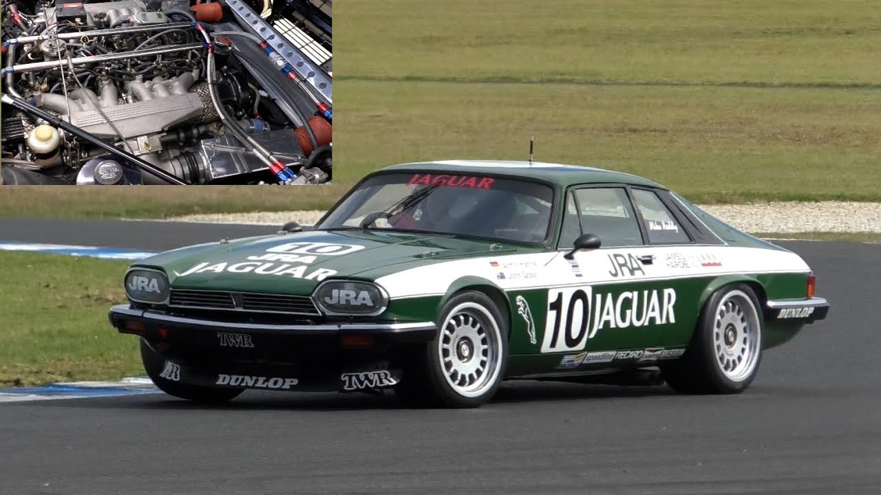 1985 Bathurst 1000 winning TWR V12 Jaguar XJS Phillip Island Classic 2023 sound - YouTube