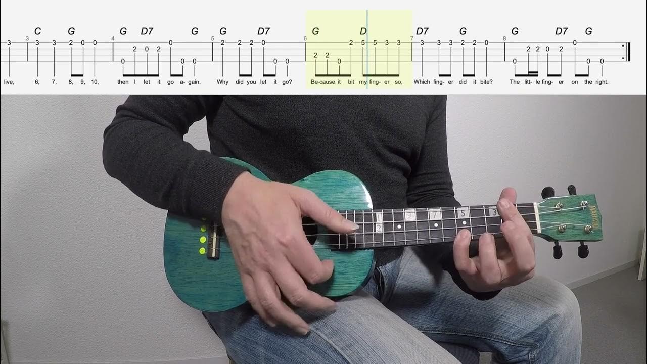 Once I Caught A Fish Alive #ukulele Chords Level 4 - YouTube