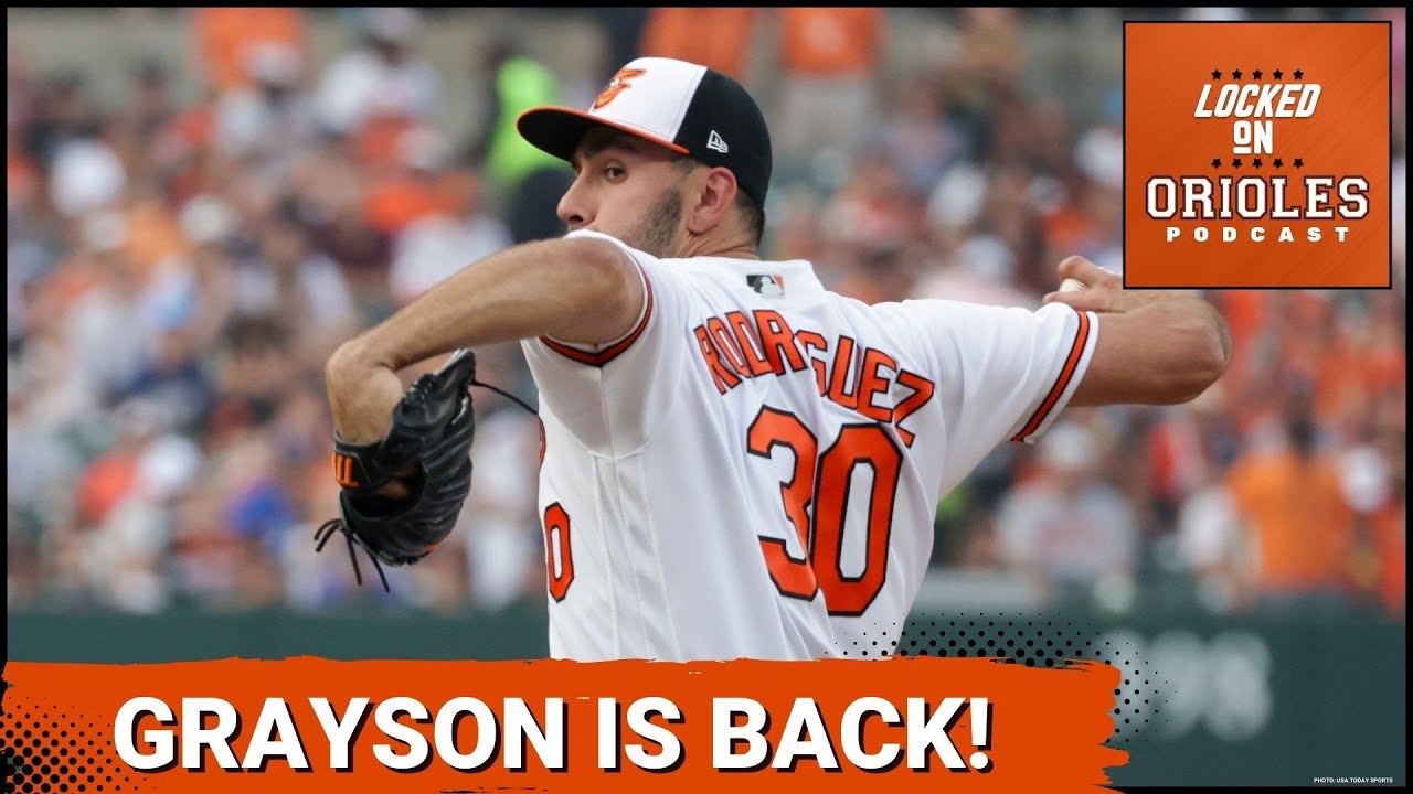 Grayson Rodriguez returns, but the Orioles winning streak ends - YouTube