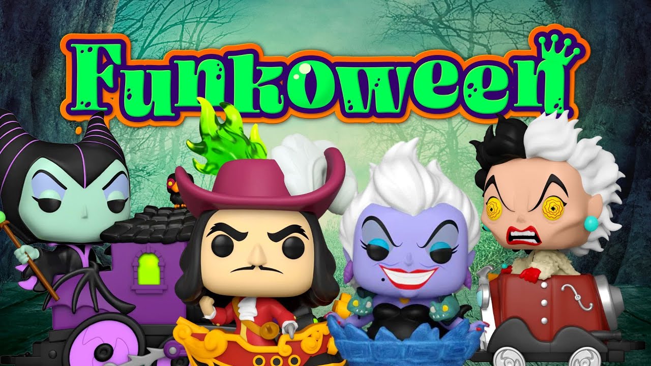 DISNEY FUNKOWEEN: VILLAINS TRAIN SET FUNKO - YouTube
