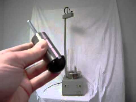 Falling Dart Impact Tester ASTM D 1709 / ISO 7765 - YouTube
