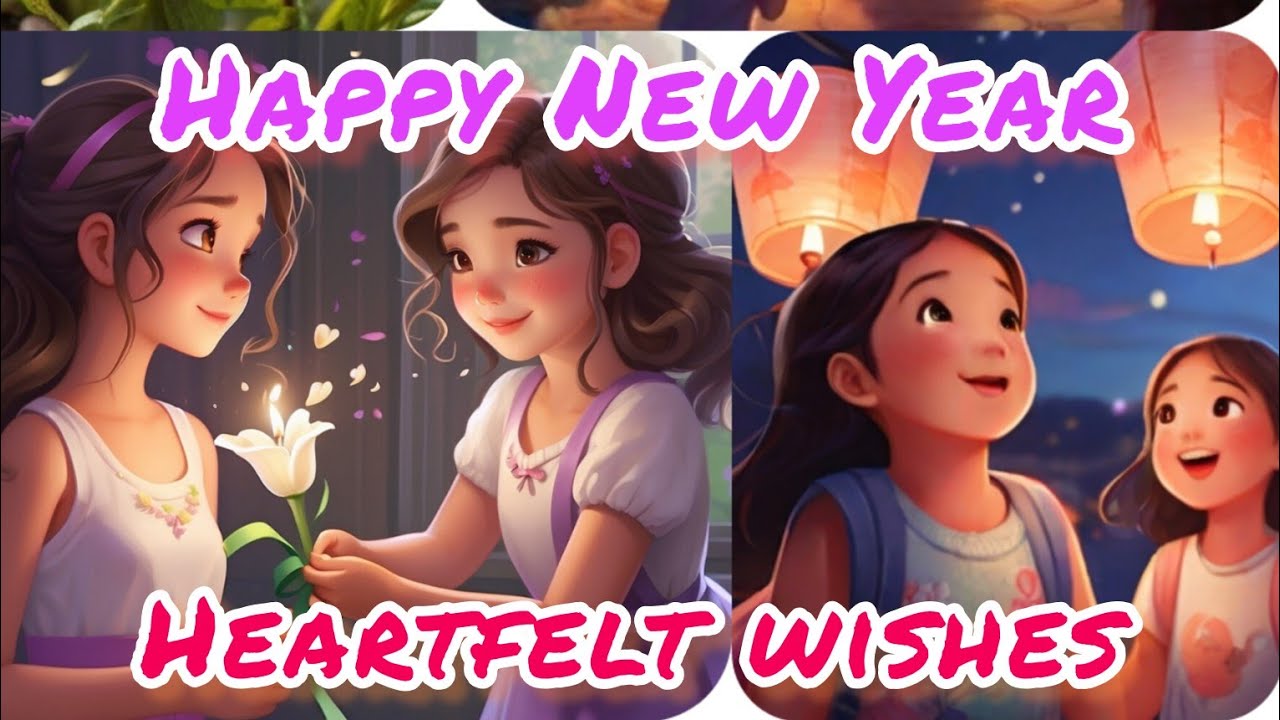 Children heartfelt wishes! Welcome new year! Story for Kids - YouTube