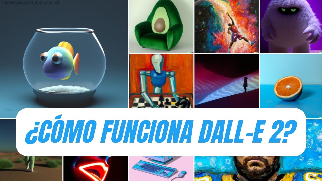 ¿CÓMO funciona DALL-E 2? Mis primeras IMÁGENES generadas por IA - YouTube