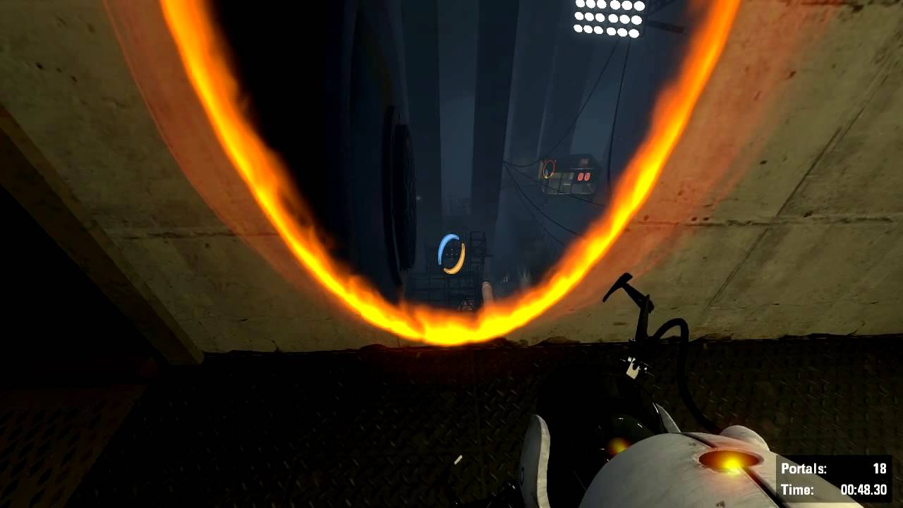 Portal 2 - Underground World Record 1.06.90 - YouTube