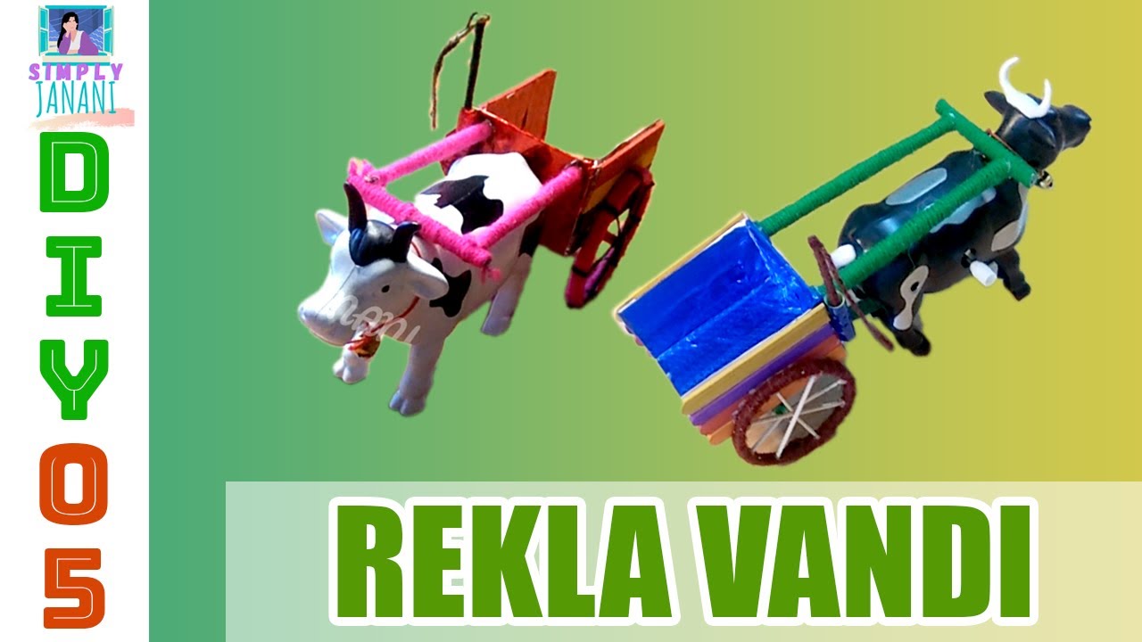 DIY #05 || REKLA VANDI || TRADITIONAL SHOWPIECE FOR YOUR SHOWCASE ...