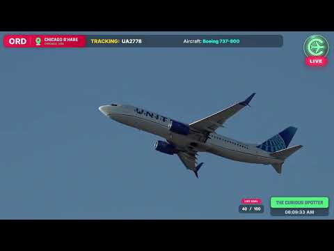 🔴 LIVE AIRPORT ✈️ Chicago O’Hare | Live Plane Spotting & Real-Time Airport Traffic