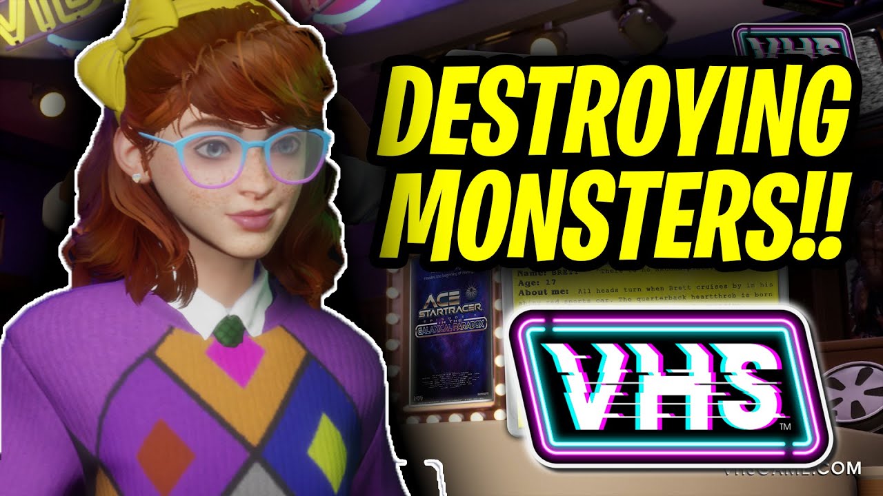 AN UNPRECEDENTED GAMING EXPERIENCE | VHS TEEN Gameplay | VHS Game | VHS ...