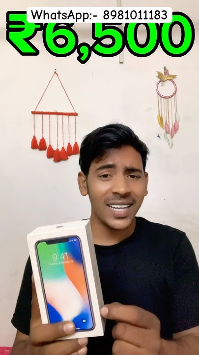 iPhone x ₹6,500 only 🤑 #cashify #supersale #iphone #iphonex #appleiphone #tech - YouTube