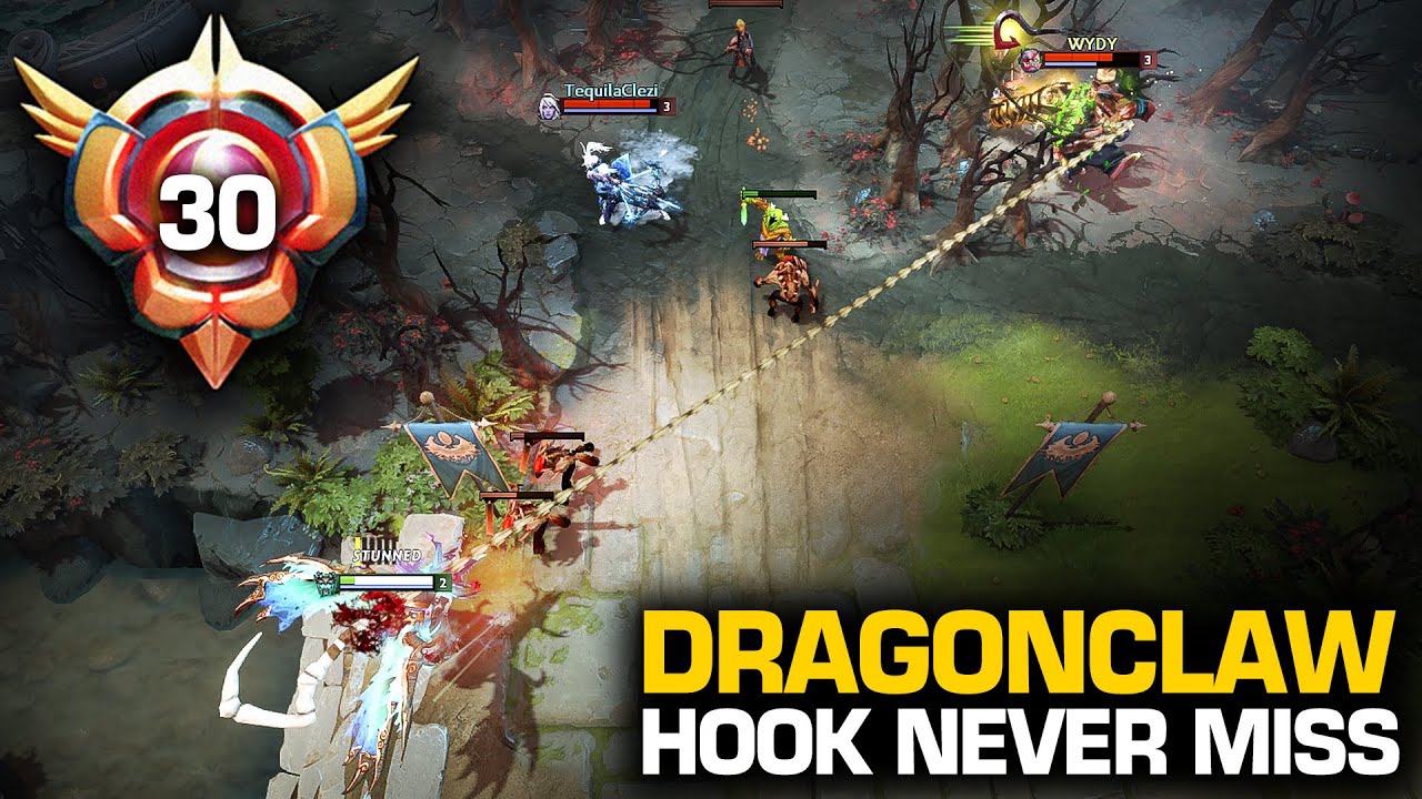 Pudge's Dragonclaw Hook: Flawless 100% Hook Accuracy! | Pudge Official - YouTube