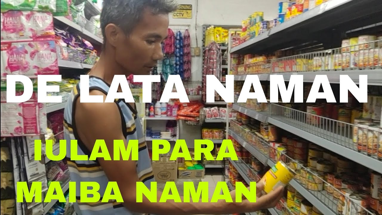 MAGTIPID MUNA JONATHAN ...GUSTO NYA MUNA MGA DE LATA - YouTube
