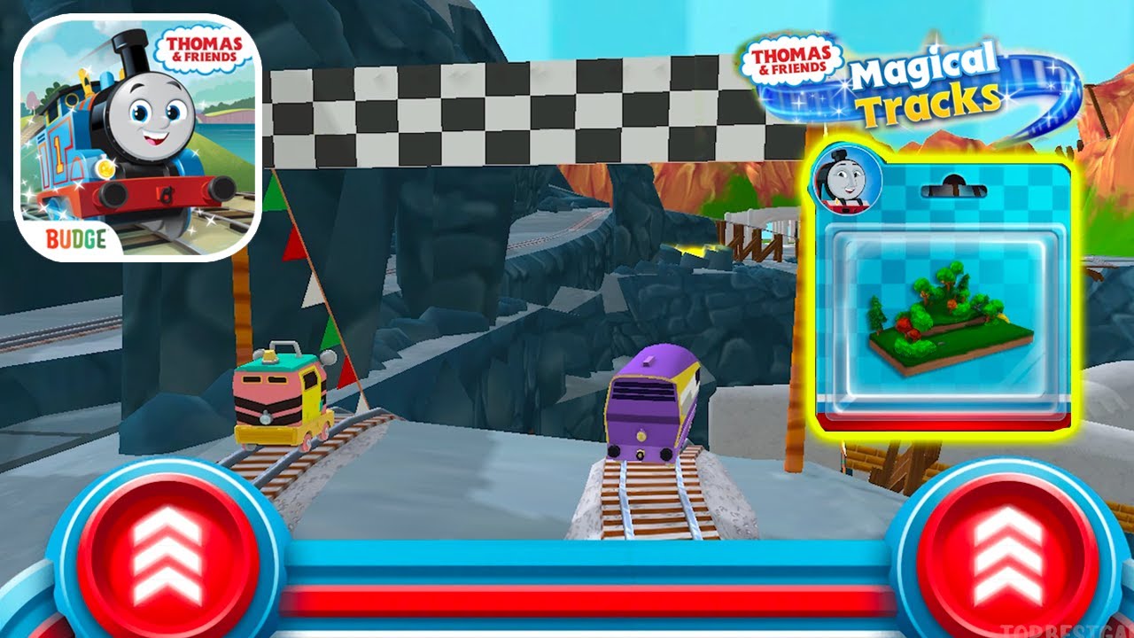 Thomas & Friends Magical Track 🚂🕷️🎃⭐Can Carly beat Kana at the Lava ...