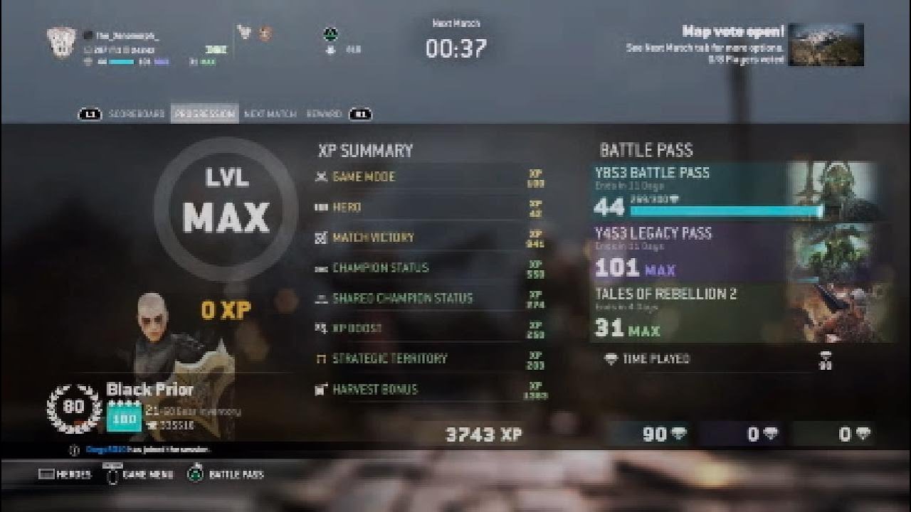 Forhonor Rep 80 Black Prior Finally! Gameplay - YouTube