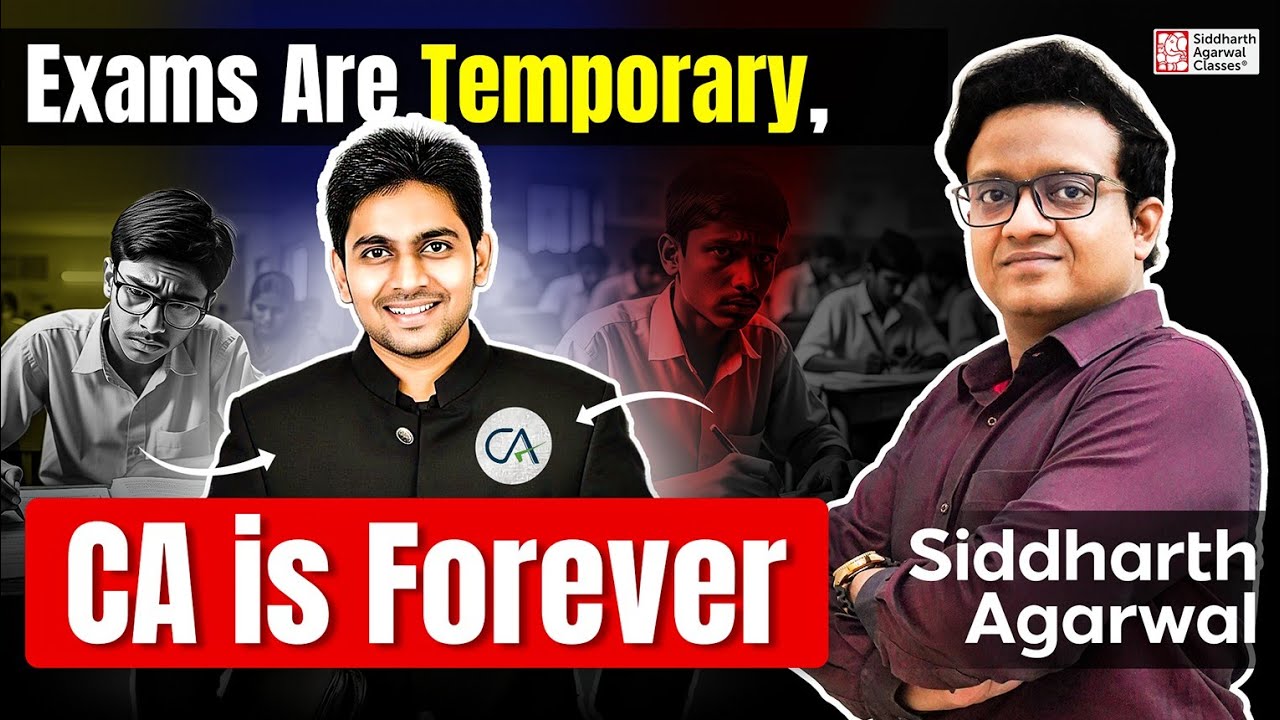 Attempts लगेंगे, सब के लगते हैं | CA Siddharth Agarwal - YouTube