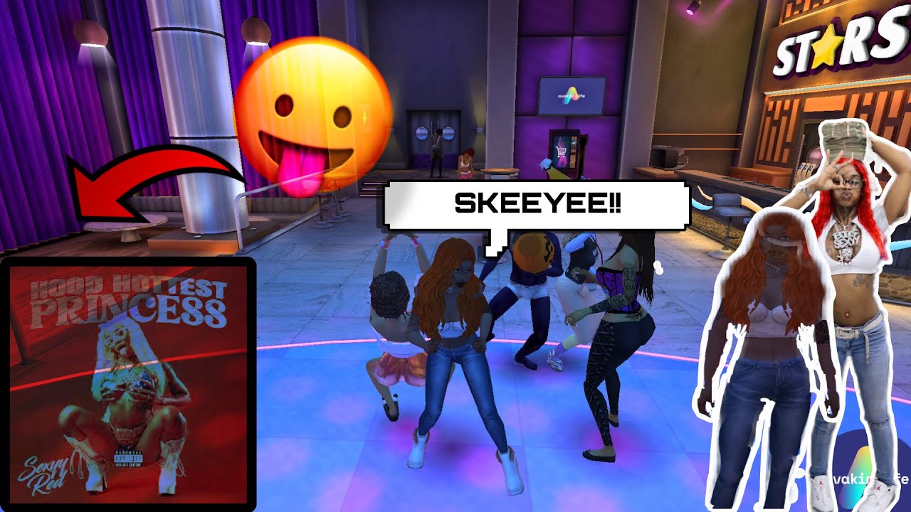 TROLLING AS SEXYY RED IN PUBLIC SERVERS 😛| Avakin Life - YouTube