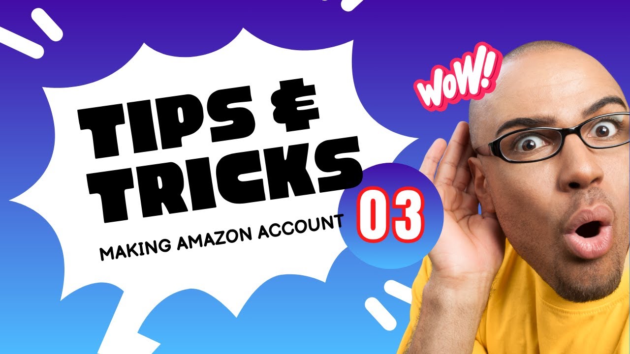 Amazon Account Making Tips 03 | Amazon Seller Guide - YouTube