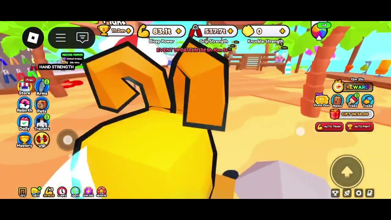 Arm wrestling simulator Gameplay! - YouTube