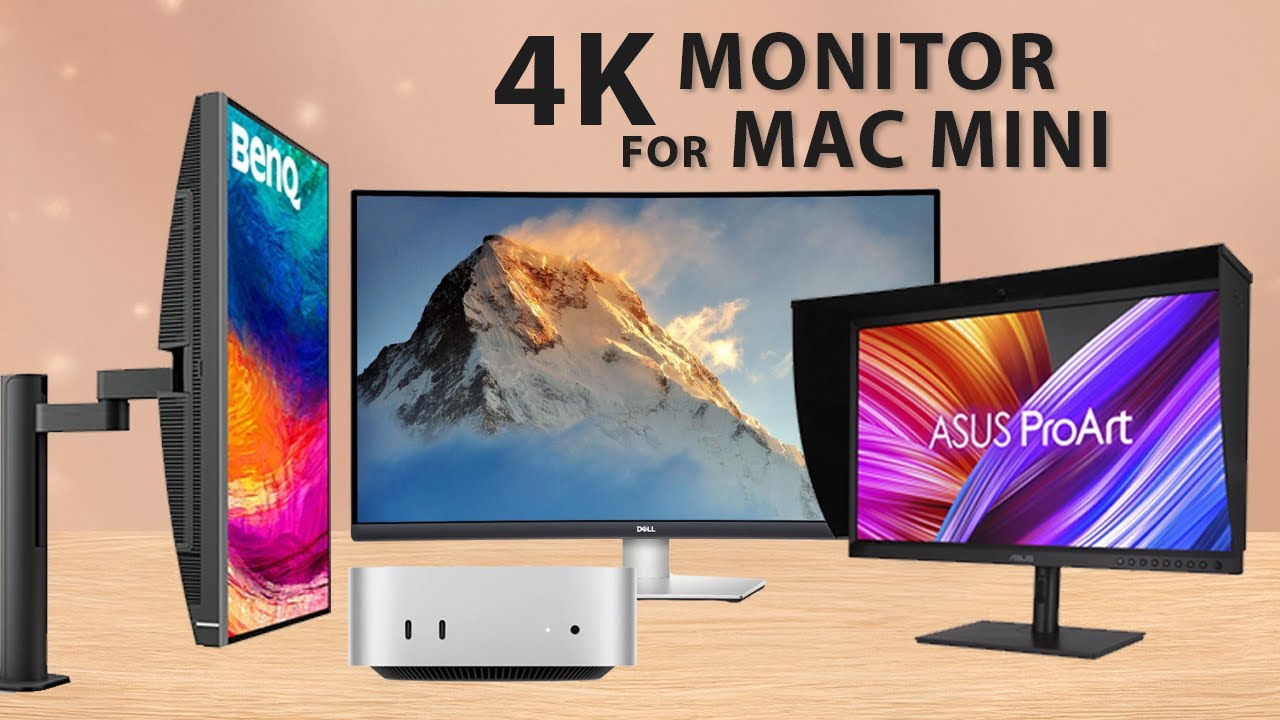 10 Best 4K Monitor for M4 Mac Mini You Can Buy - YouTube