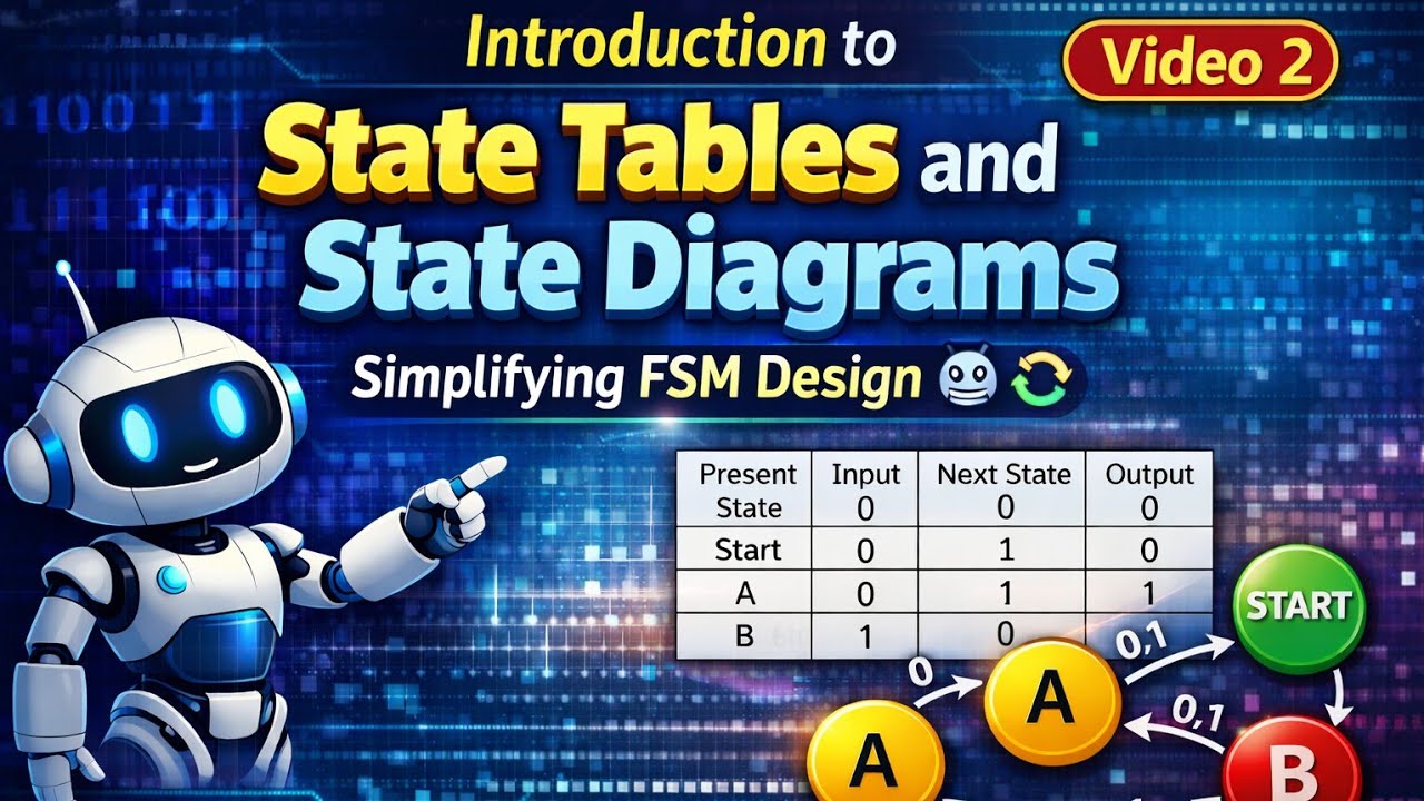 Introduction to State Tables and State Diagrams: Simplifying FSM Design ...