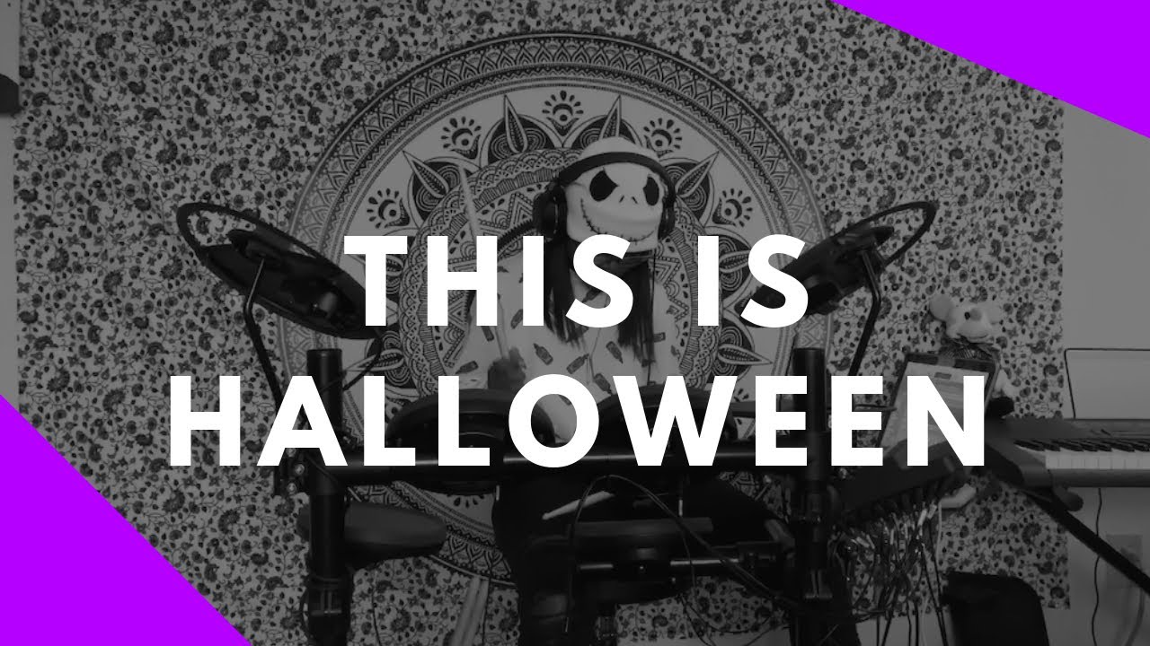 The Nightmare Before Christmas - This is Halloween | Drum Cover ...