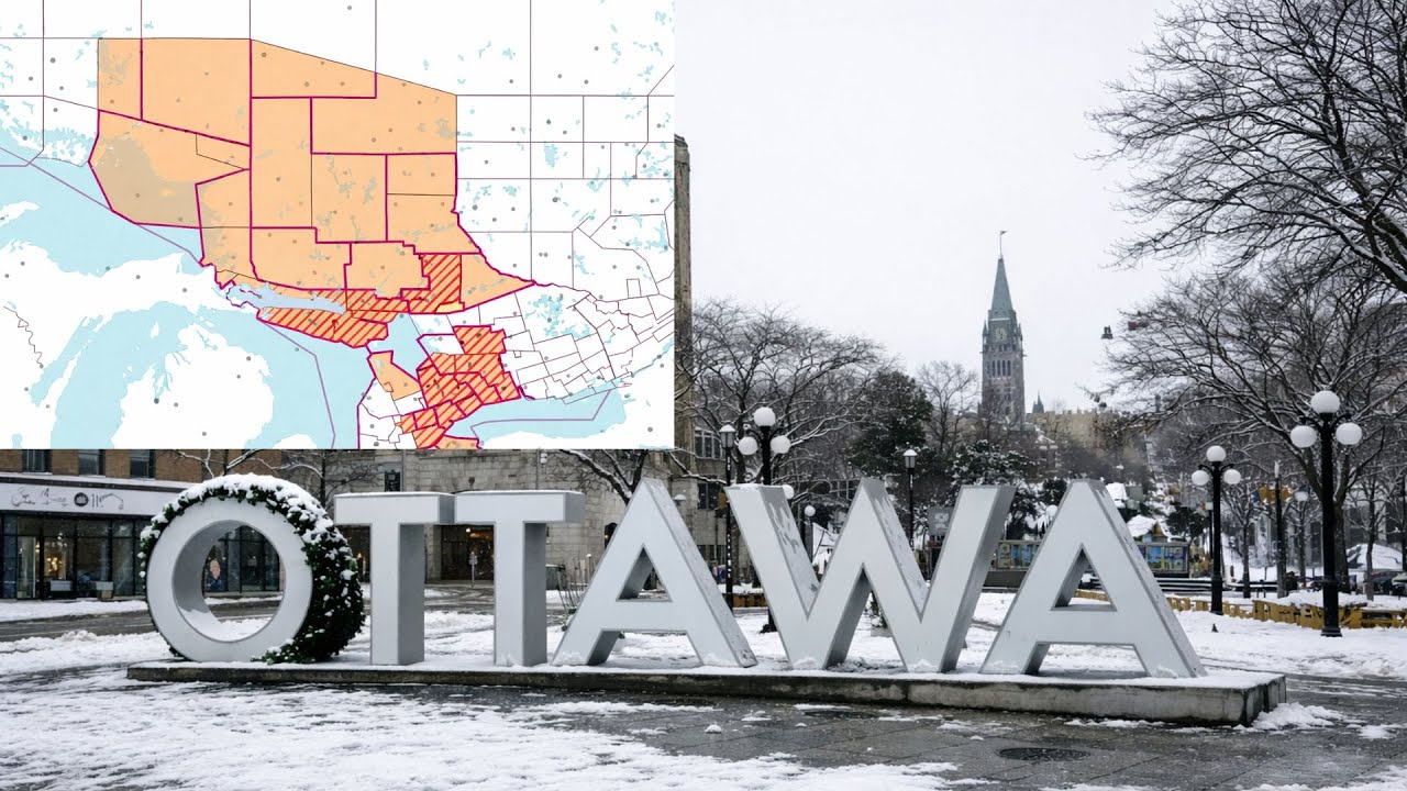 10 Orange Blizzard Warnings + Ottawa Yellow Alert | Ontario's Worst ...