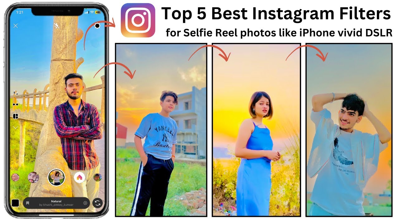 Top 5 Best Instagram Filters for Photos Reels 2025 | Trending Filters ...