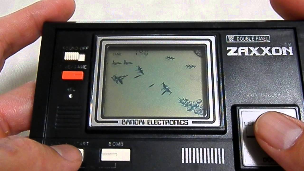 12564 Bandai Game Digital Double Panel Zaxxon - YouTube
