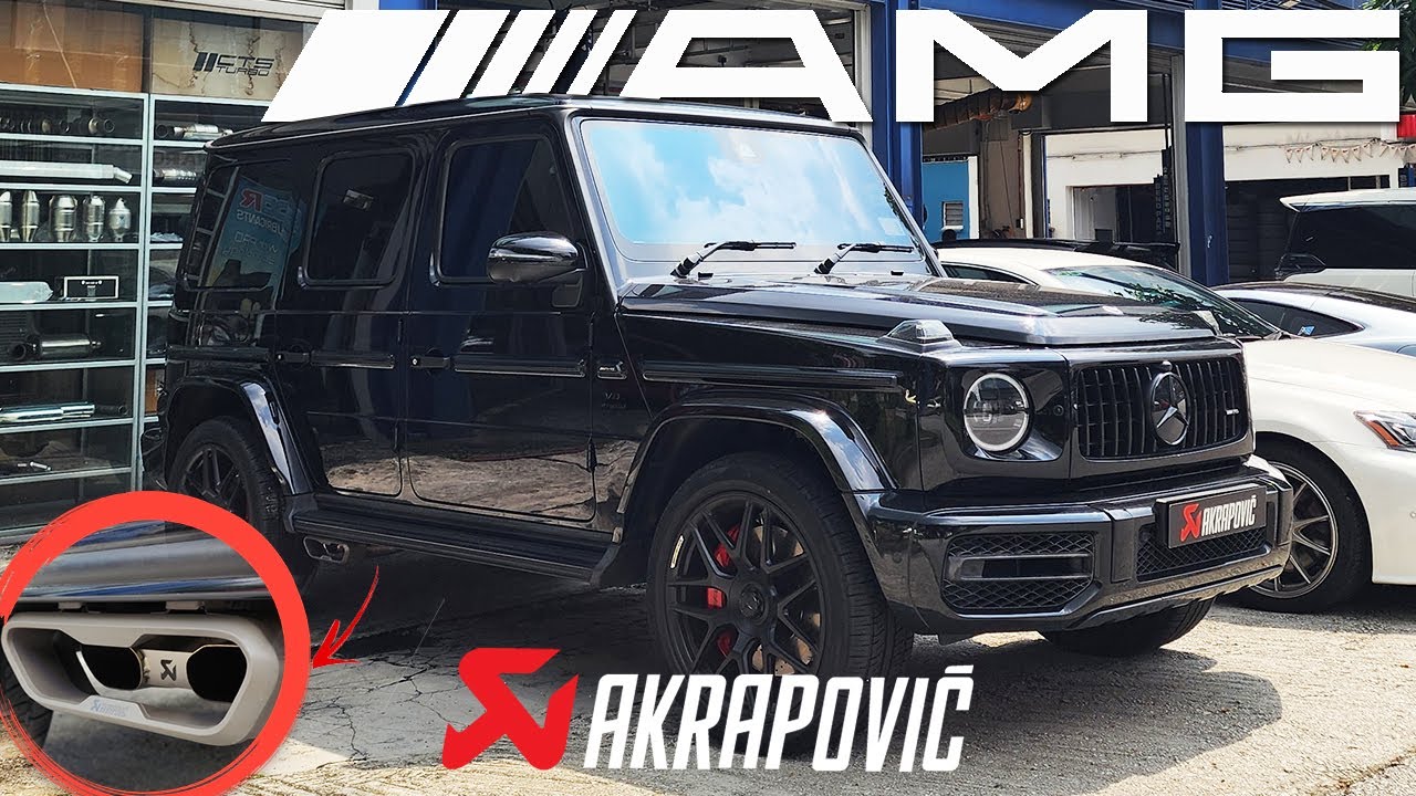 AKRAPOVIC AMG G63 W463A | STAGE 2 BUILD - YouTube
