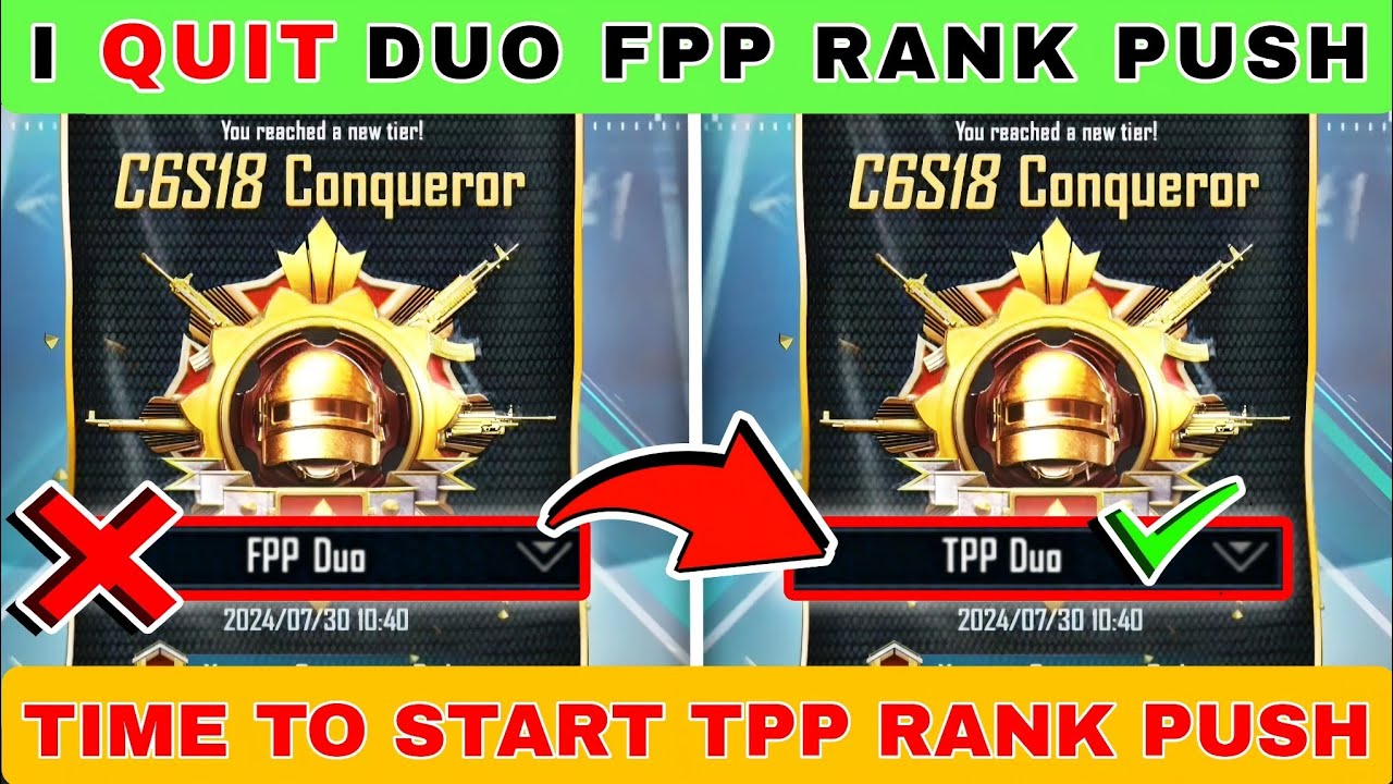I QUIT DUO FPP RANK PUSH | TIME TO START TPP RANK PUSH | MY LAST FPP ...
