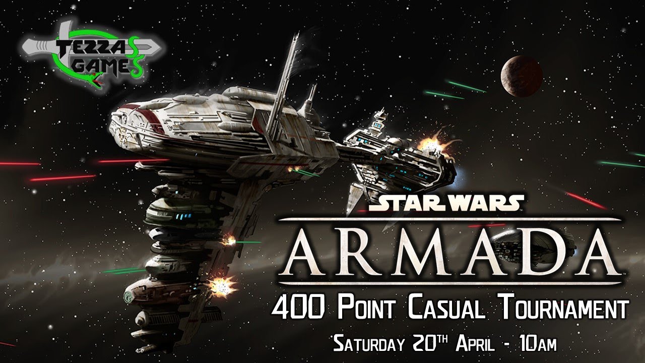 Star Wars Armada 400 point April Tournament 2024 - YouTube