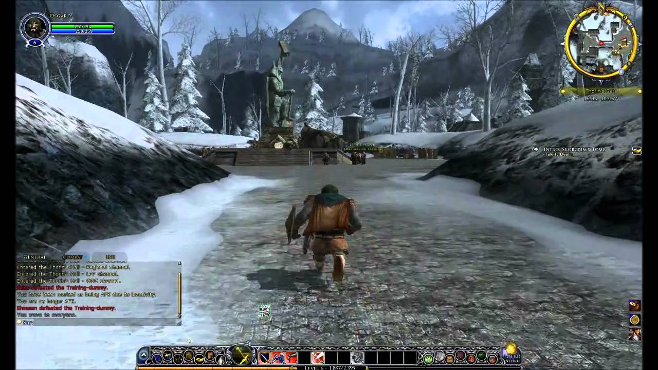 LOTRO Ered Luin Revamp Preview - YouTube
