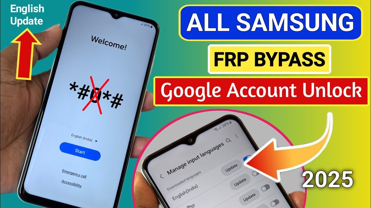 New Method - All Samsung Frp Bypass 2025 Android 11-12-13-14 || No Code ...