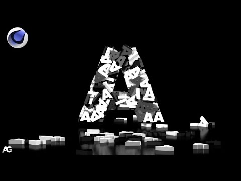 Text Animation In Cinema 4d - Cinema 4d Tutorial. - YouTube