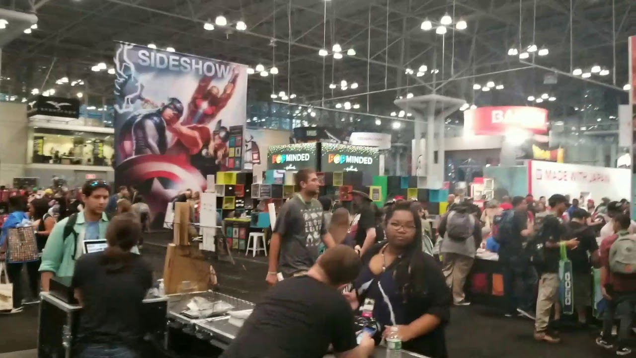 New York Comic Con Show floor walk-thru NYC '17 - YouTube