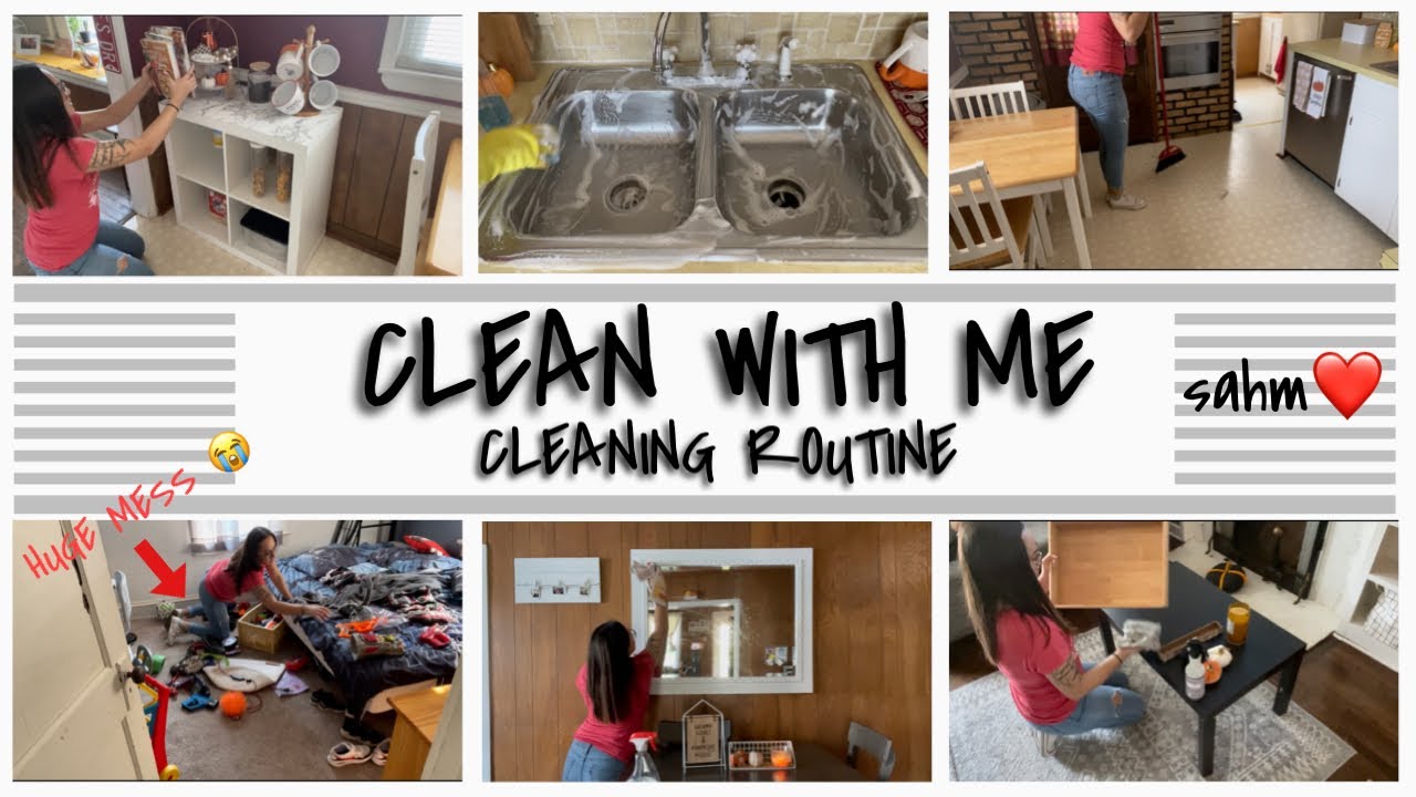 CLEANING ROUTINE 2021 // CLEAN WITH ME // CLEANING MOTIVATION FOR THE ...