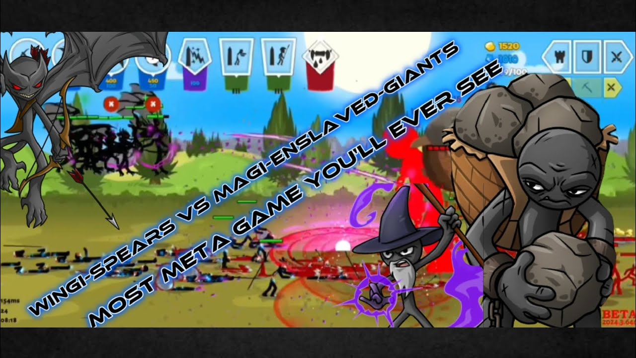 Enslaved Giant Spam be like | Stick War 3 Multiplayer - YouTube