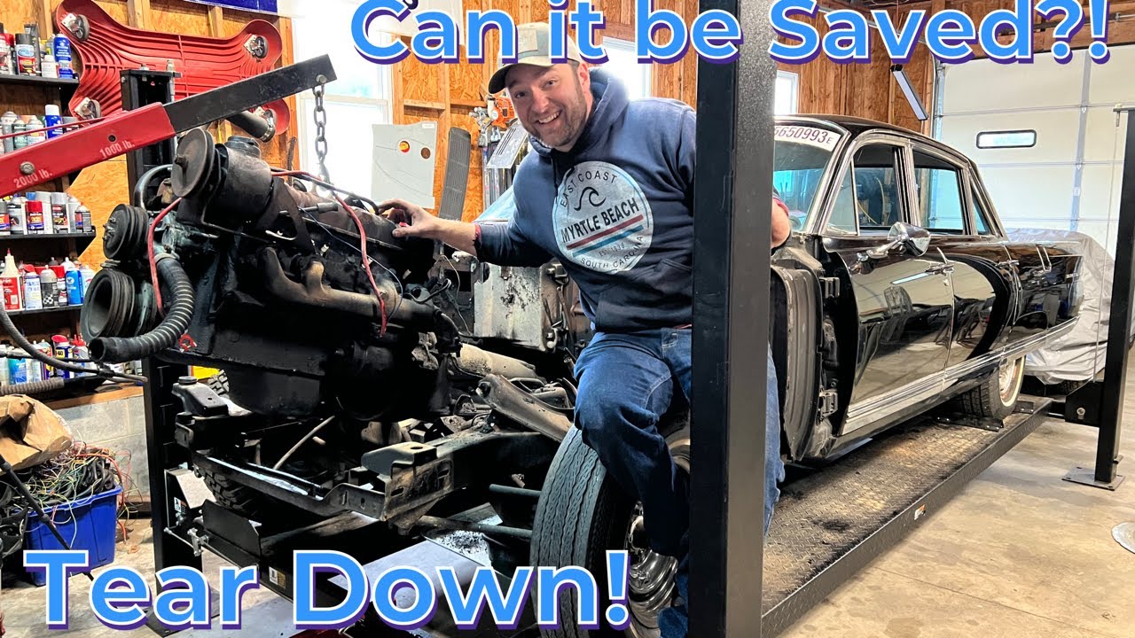 Rebuilding a Burnt Up Buick Electra 225! Tear Down: Part 2 - YouTube