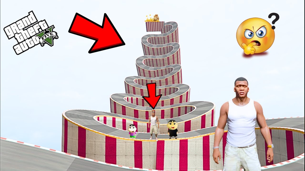 GTA 5 : FRANKLIN RAMP CHALLENGE - YouTube