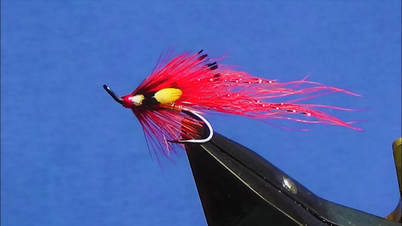 Tying a salmon fly , Simply Red with Scott Jackson - YouTube