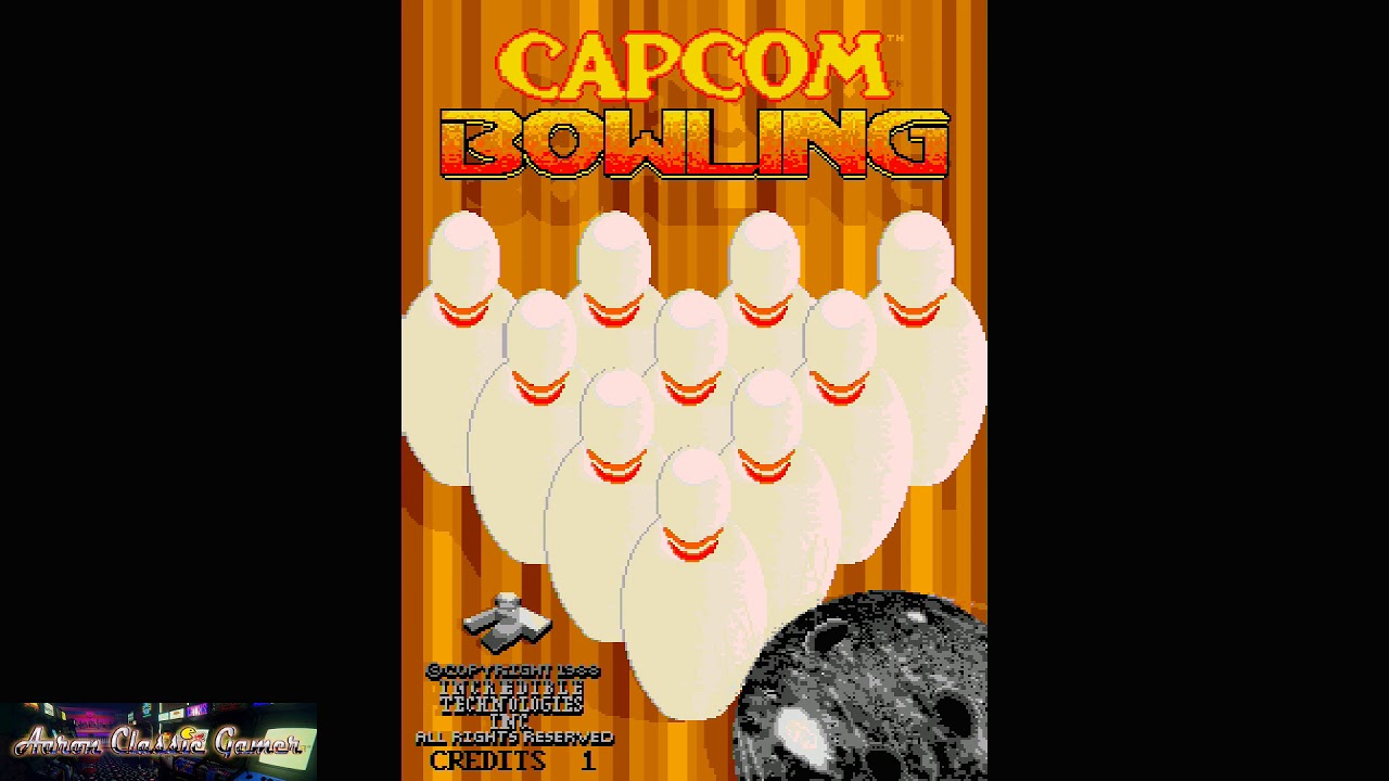 Capcom Bowling Arcade 1 Credit Game - YouTube