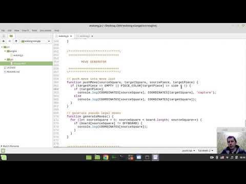 Xiangqi chess engine in javascript: generate moves - YouTube