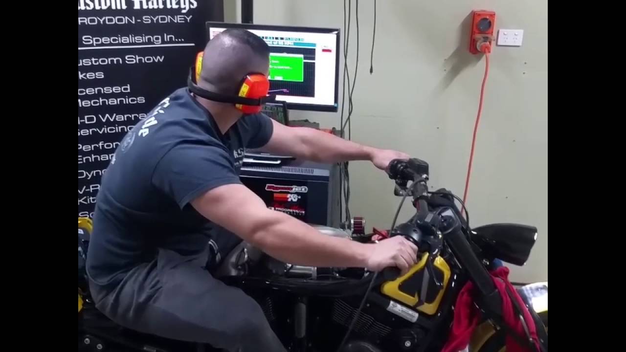 250hp v rod supercharged darkside custom harleys - YouTube