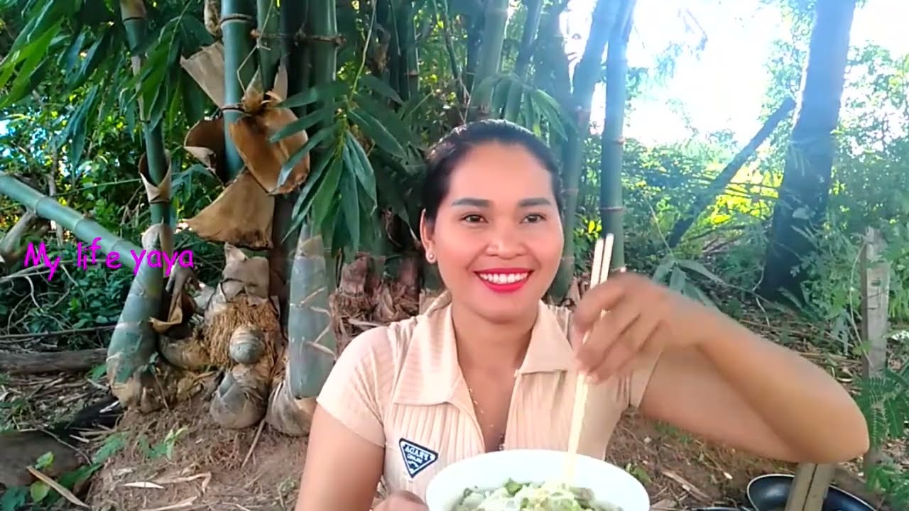 Amazing YaYa Cooking Food Khmer Very Spicy / Eating So Delicious - YouTube