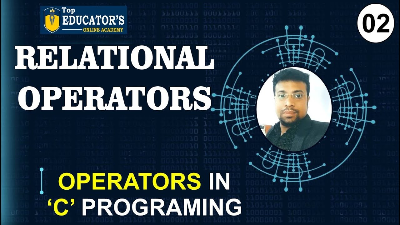 Relational Operators In Programing C Programing Operators Youtube 0146